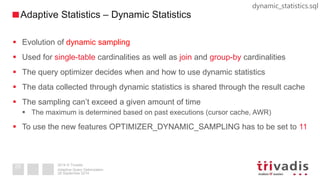 Adaptive Query Optimization | PPT