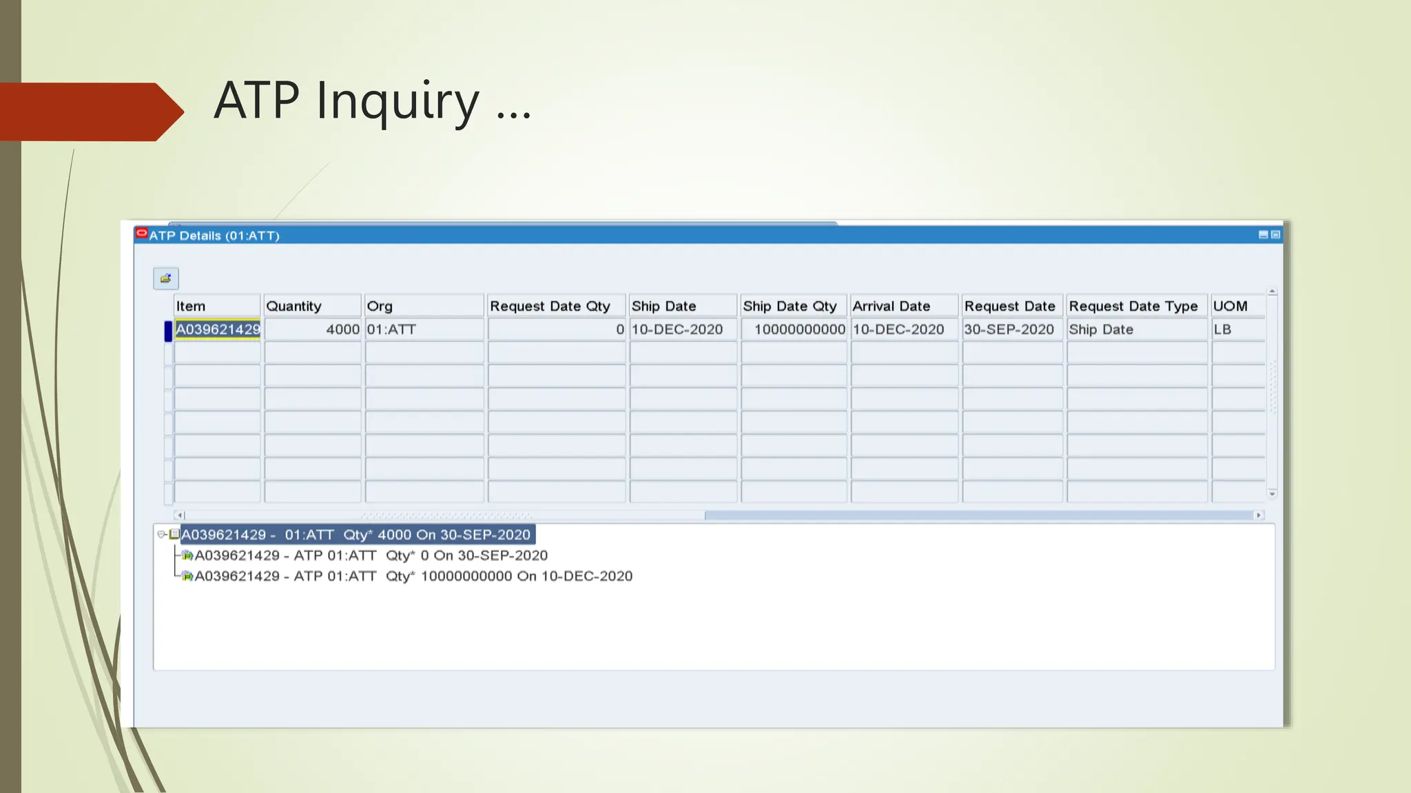 Available to Promise Oracle R12 ATP.pptx