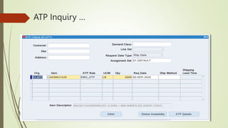 Available to Promise Oracle R12 ATP.pptx