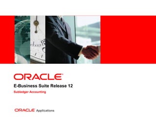 Oracle r12subledgeraccounting1241665450 | PPT