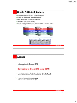 Oracle RAC 11g Release 2 Client Connections | PDF