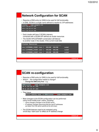 Oracle RAC 11g Release 2 Client Connections | PDF