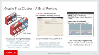 Oracle RAC 12c Release 2 - Overview | PDF
