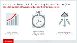 Oracle RAC 12c Release 2 - Overview | PDF