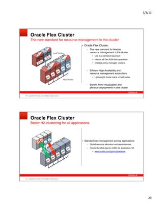 Oracle RAC 12c Overview | PDF