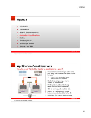 Oracle RAC 12c Practical Performance Management and Tuning OOW13 ...