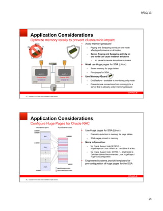Oracle RAC 12c Practical Performance Management and Tuning OOW13 ...