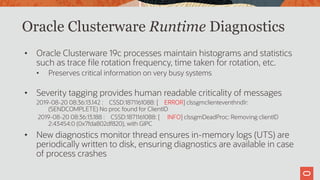 Oracle RAC 19c and Later - Best Practices #OOWLON | PDF