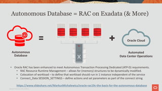 Oracle RAC 19c and Later - Best Practices #OOWLON | PDF