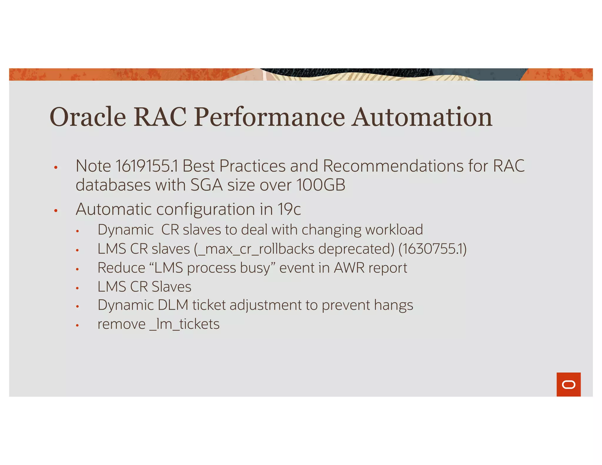 Oracle RAC 19c: Best Practices and Secret Internals | PDF