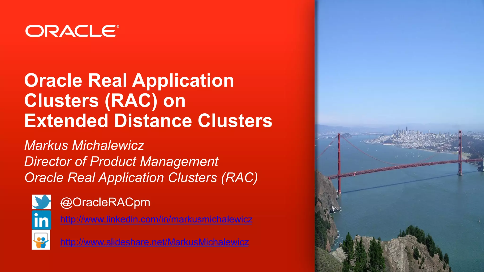 Oracle RAC on Extended Distance Clusters - Presentation | PDF