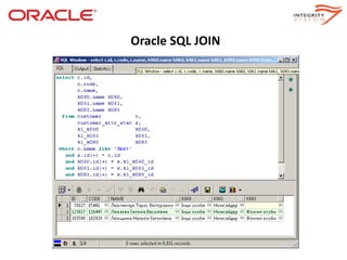 Oracle RDBMS Workshop (Part1)