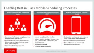 Presentation of the Oracle Real-Time Scheduling solution by Peter ...