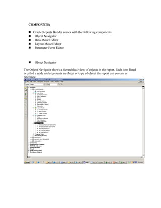 Oracle report from ppt | DOC