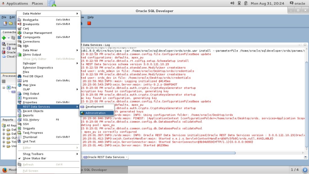 Oracle Rest Data Services