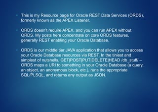 Oracle restful api & data live charting by Oracle Apex - داشبورد آنلاین (داده ی غیر محلی) | PDF ...