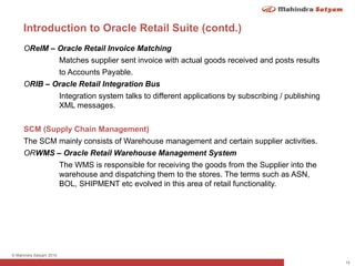 Oracle Retail | PPT