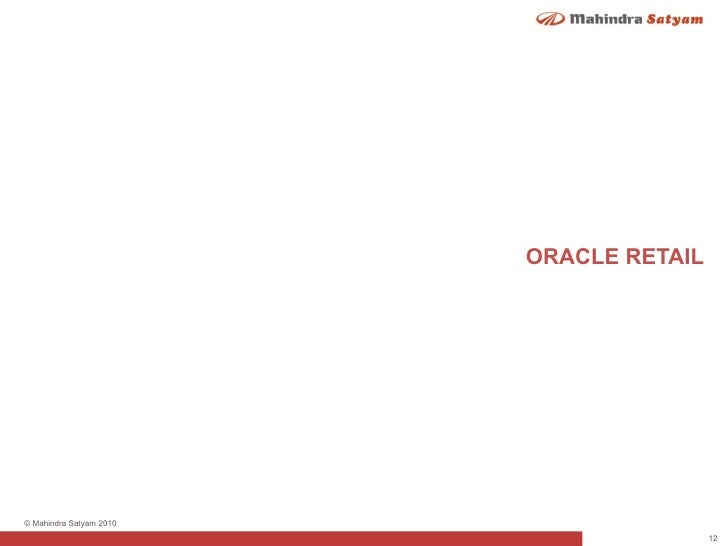 Oracle Retail