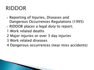 Oracle RIDDOR | PPT