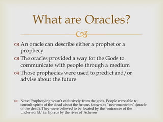 Oracles | PPT