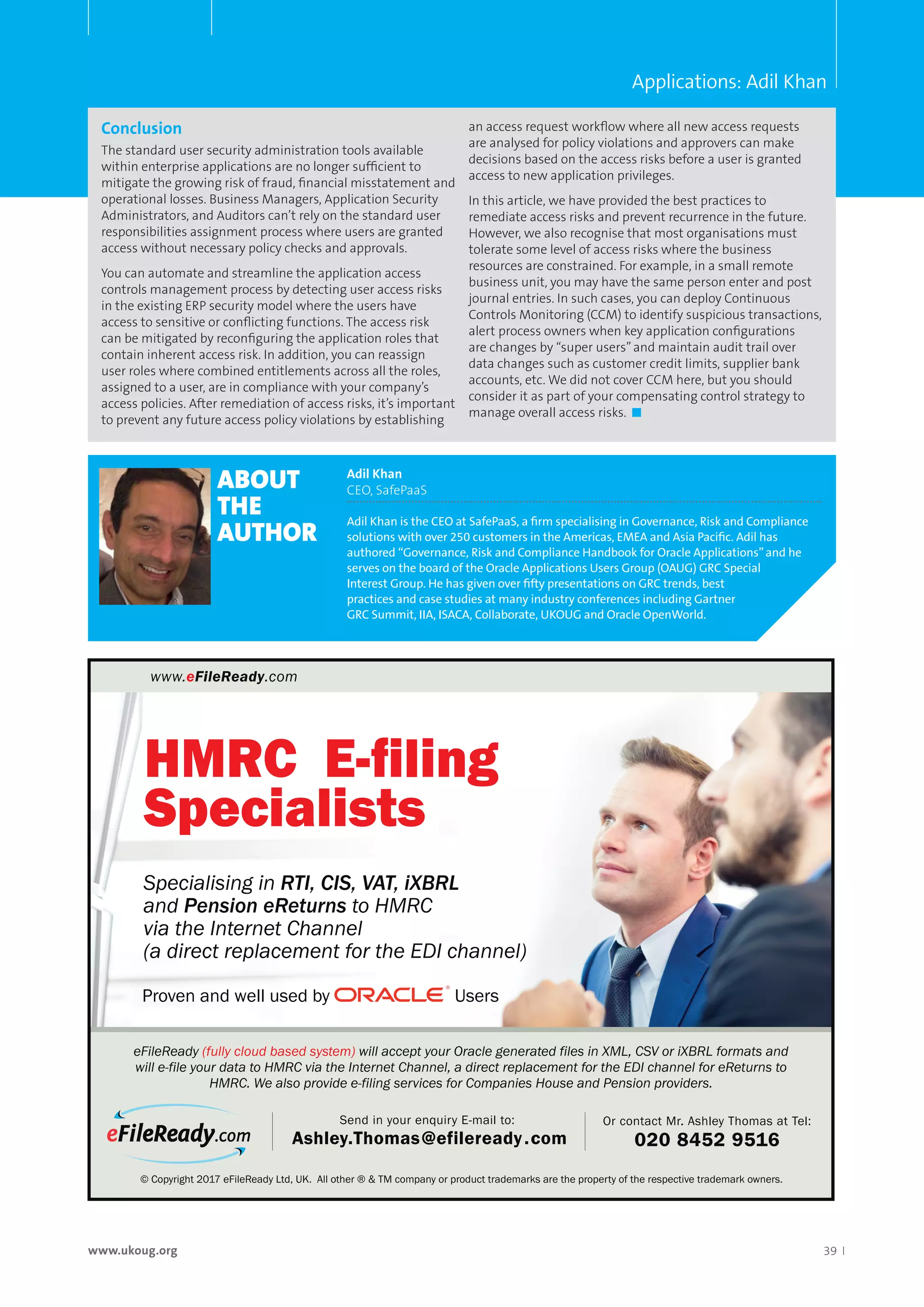 Oracle Scene Safeguard your Business | PDF | Operating Systems ...