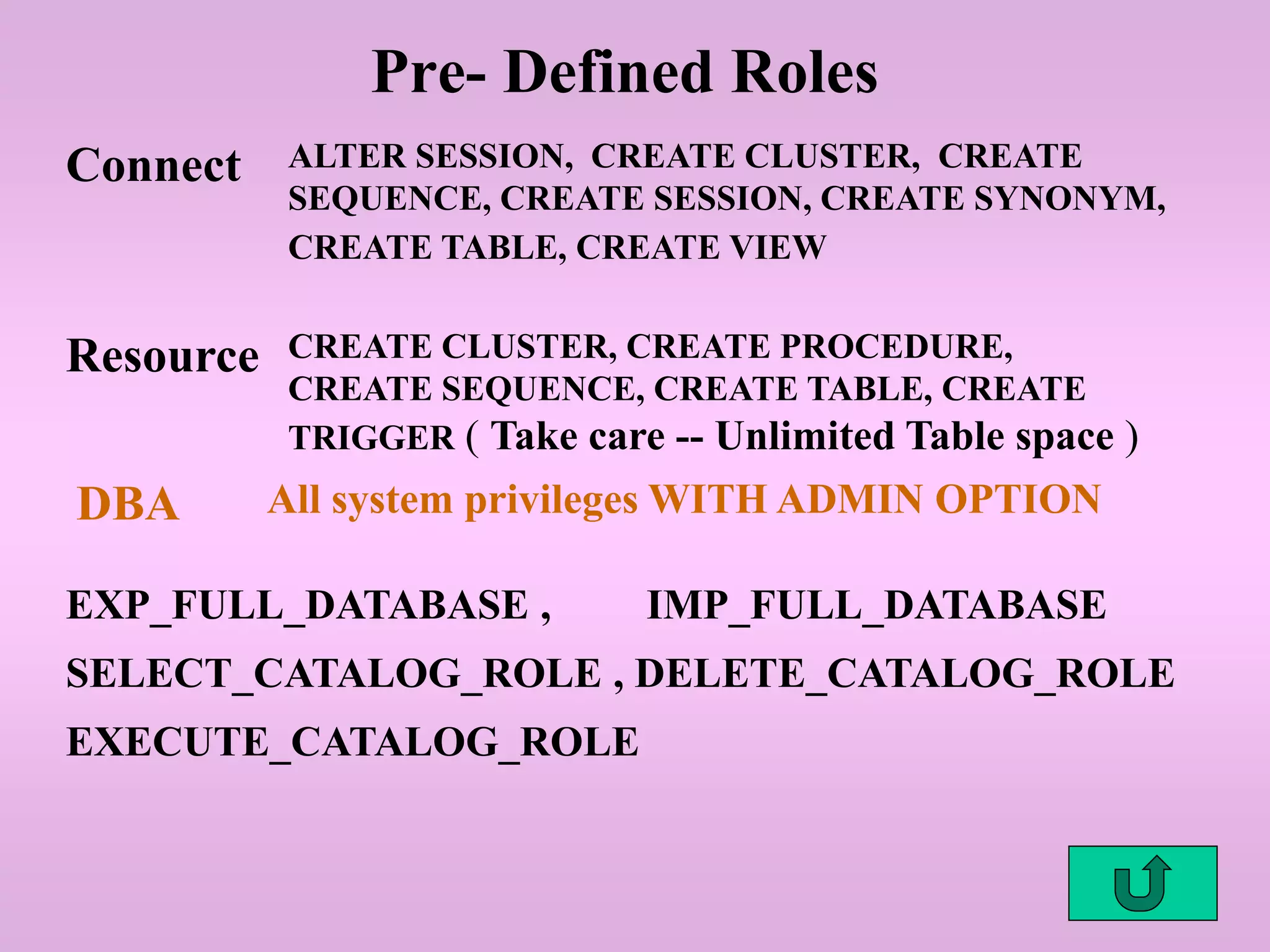 Security In Oracle Rdbms Ppt 7471