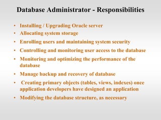 Security in ORACLE RDBMS | PPT