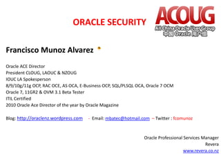 Oracle Security Presentation | PDF
