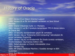 Oracle semineri, | PPT