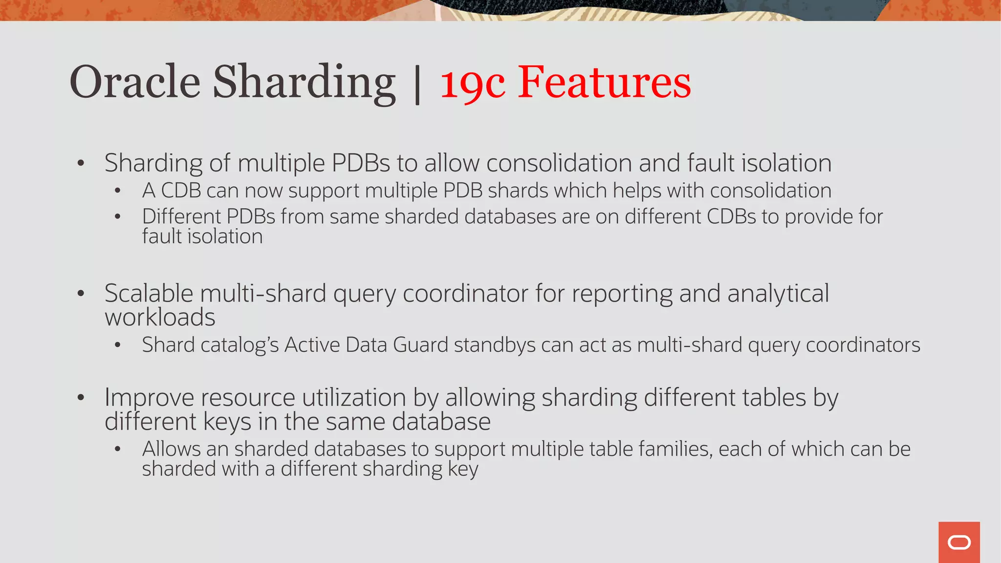 Database Cloud Services Office Hours : Oracle sharding hyperscale globally distributed database ...