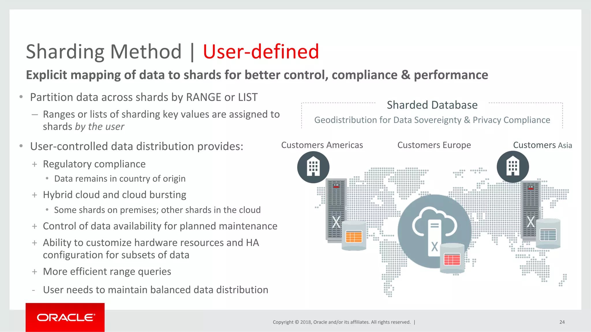 Oracle Sharding 18c Technical Overview Pdf Databases Computer Software And Applications
