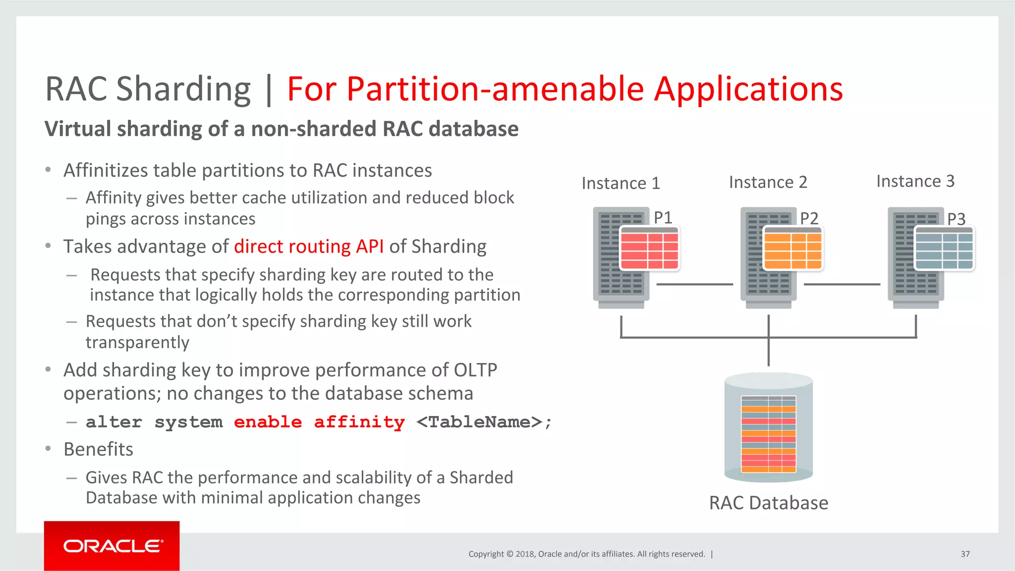 Oracle Sharding 18c Technical Overview Pdf Databases Computer Software And Applications