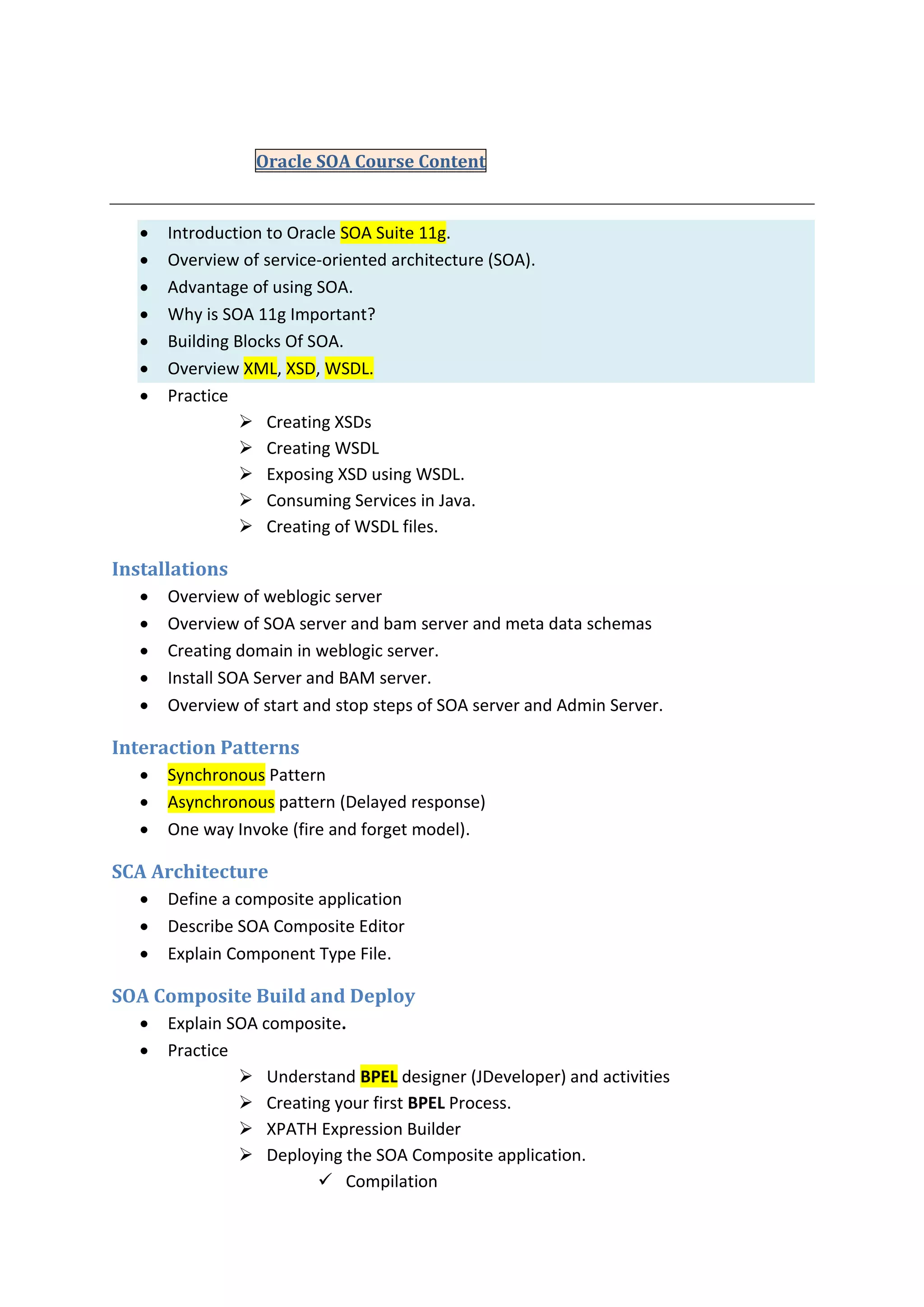Oracle Soa Coursecontent Pdf 