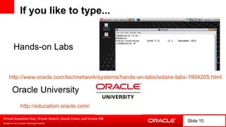 Oracle Solaris 11 Education | PDF | Operating Systems | Computer Software and Applications