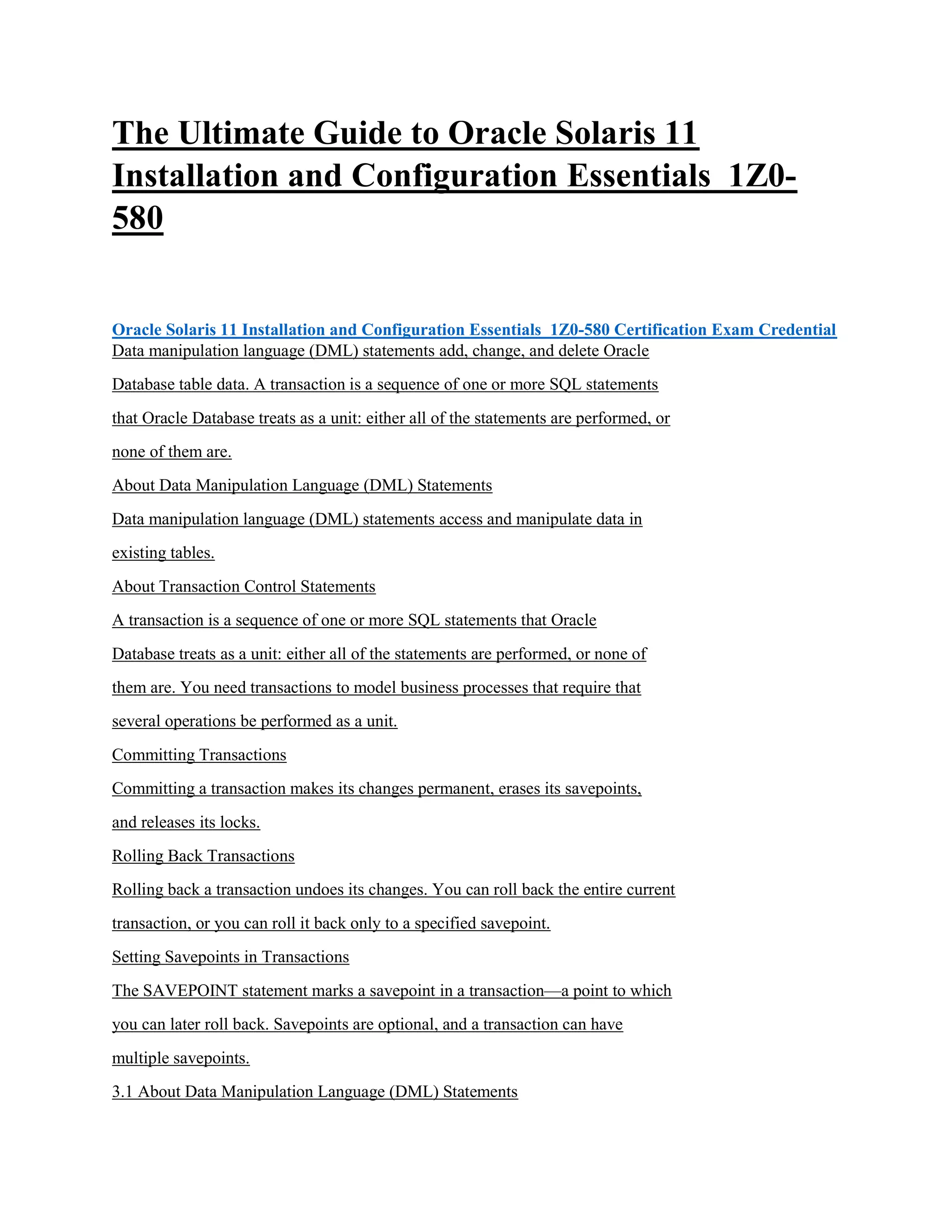 The Ultimate Guide To Oracle Solaris 11 Installation And Configuration