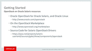 Oracle Solaris Cloud Management and Deployment with OpenStack | PPT