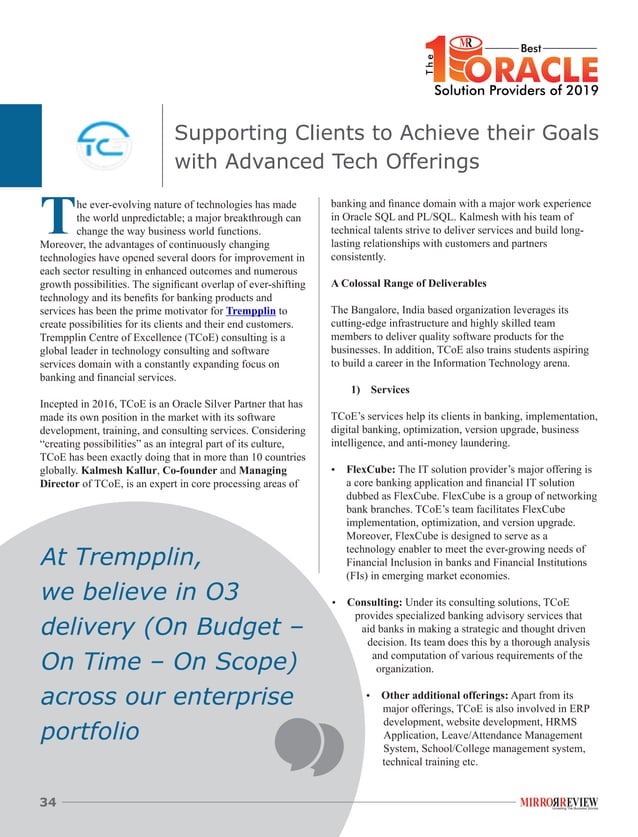 Oracle solution provider | PDF