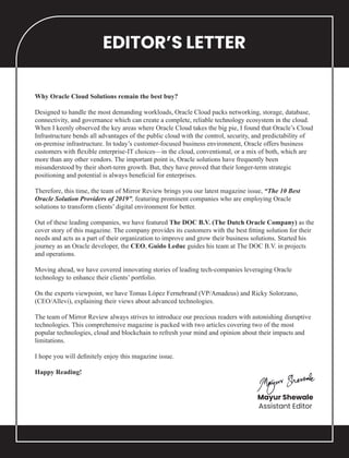 Oracle solution provider | PDF