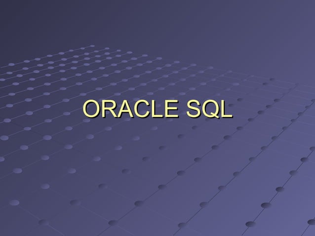 Sql Introduction Ppt Databases Computer Software And Applications