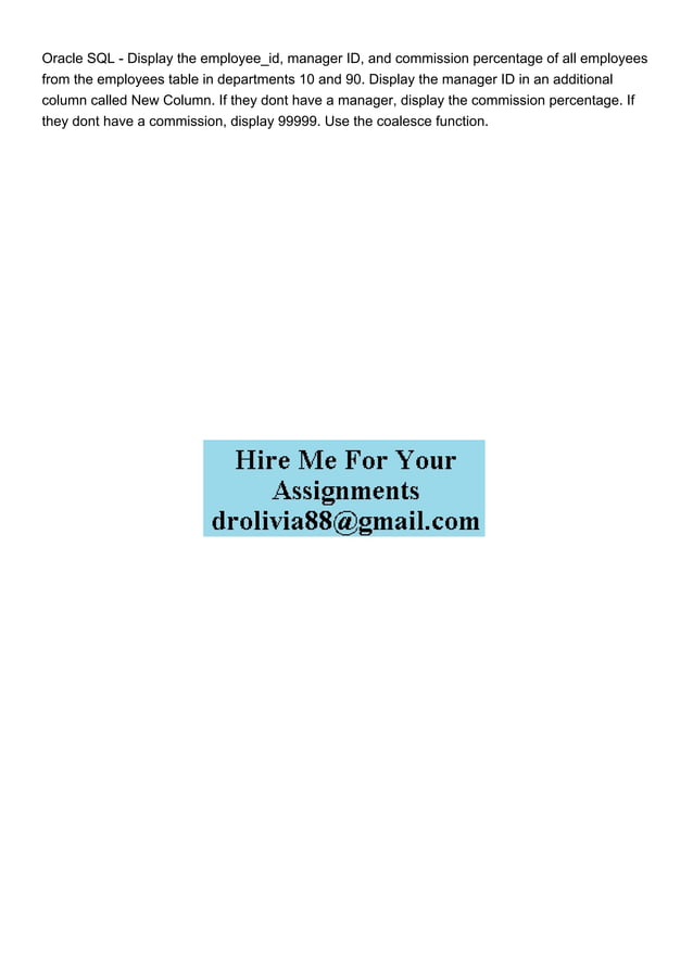 Oracle SQL Display the employee_id manager ID and commis.pdf