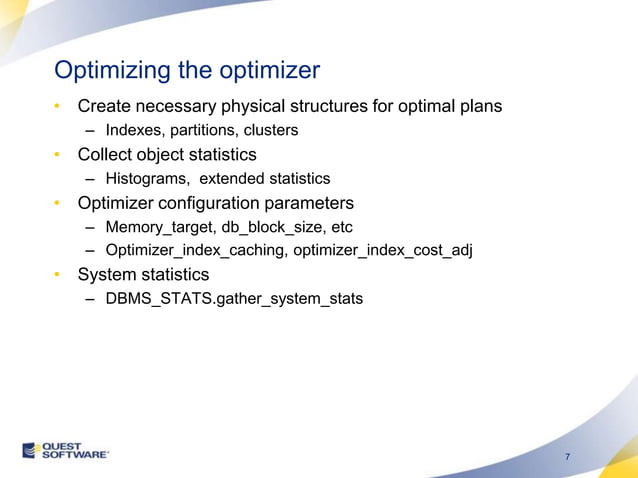 Oracle sql high performance tuning | PPTX