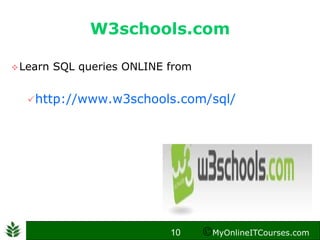 Oracle SQL Self Study | PPT