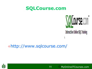 Oracle SQL Self Study | PPT