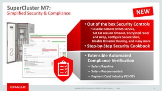 Oracle super cluster m7 | PPT