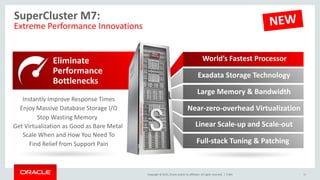 Oracle super cluster m7 | PPT