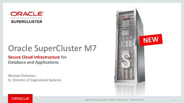 Oracle super cluster m7