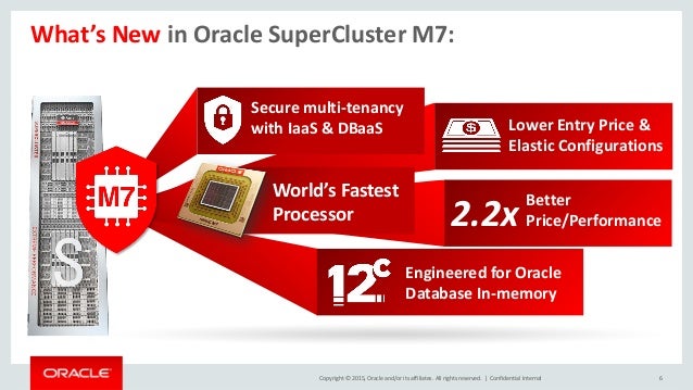 Oracle super cluster m7