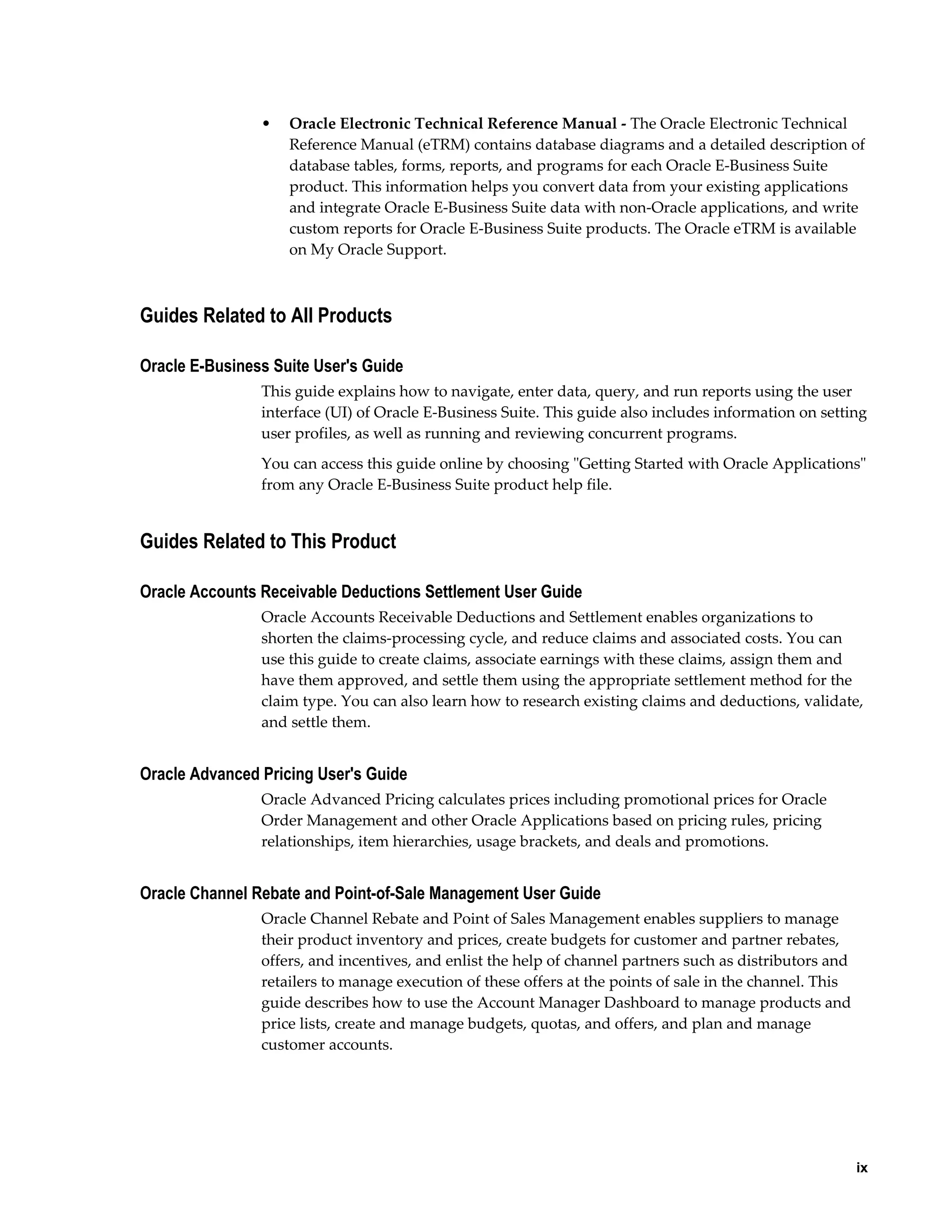 Oracle supplier ship and debit | PDF