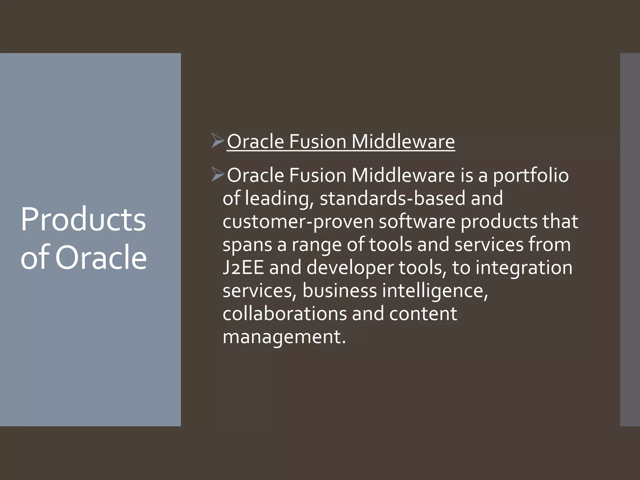 Oracle Supply Chain Management | PPTX