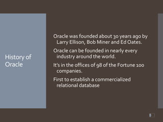 Oracle Supply Chain Management | PPTX